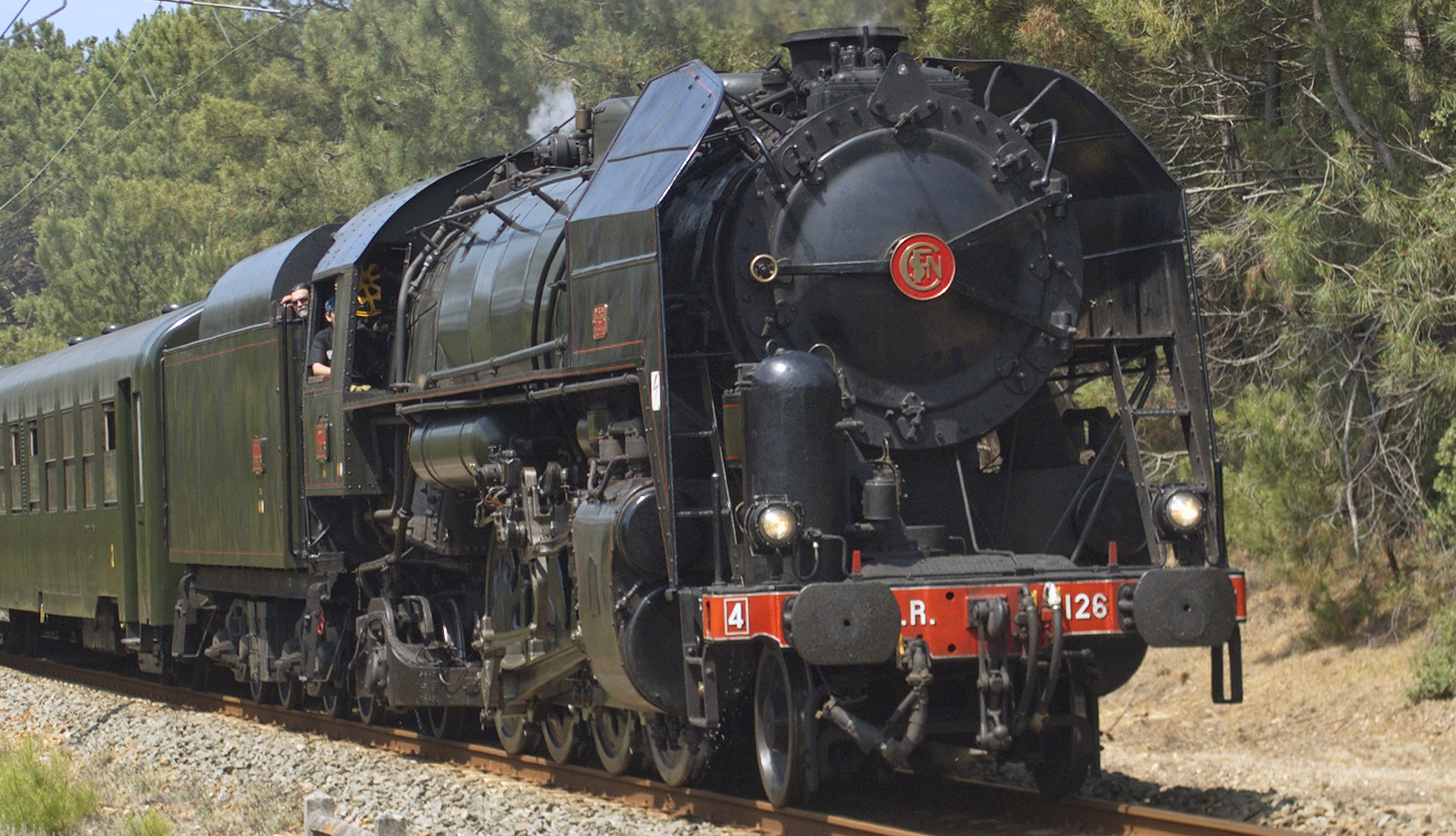La Locomotive A Vapeur 141 R De La Sncf Locomotives HJ2432 LOCOMOTIVE